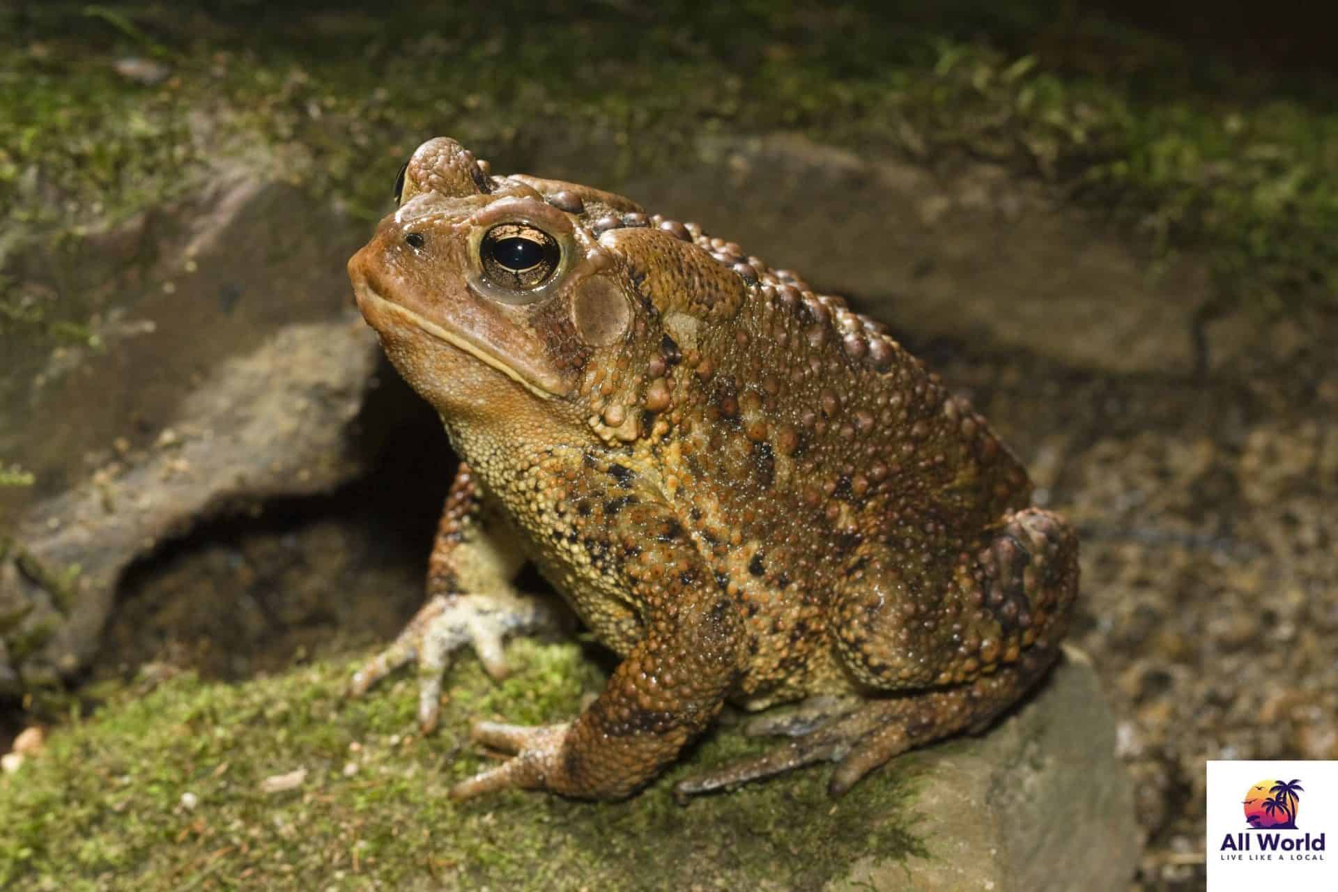 Bufo Toads in Florida (Watch Out!) - AllWorld.com