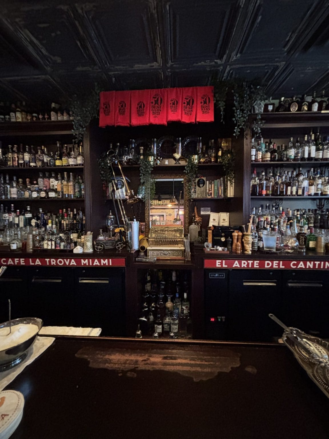 Cafe La Trova in Miami is Rated a Top Bar in the World!