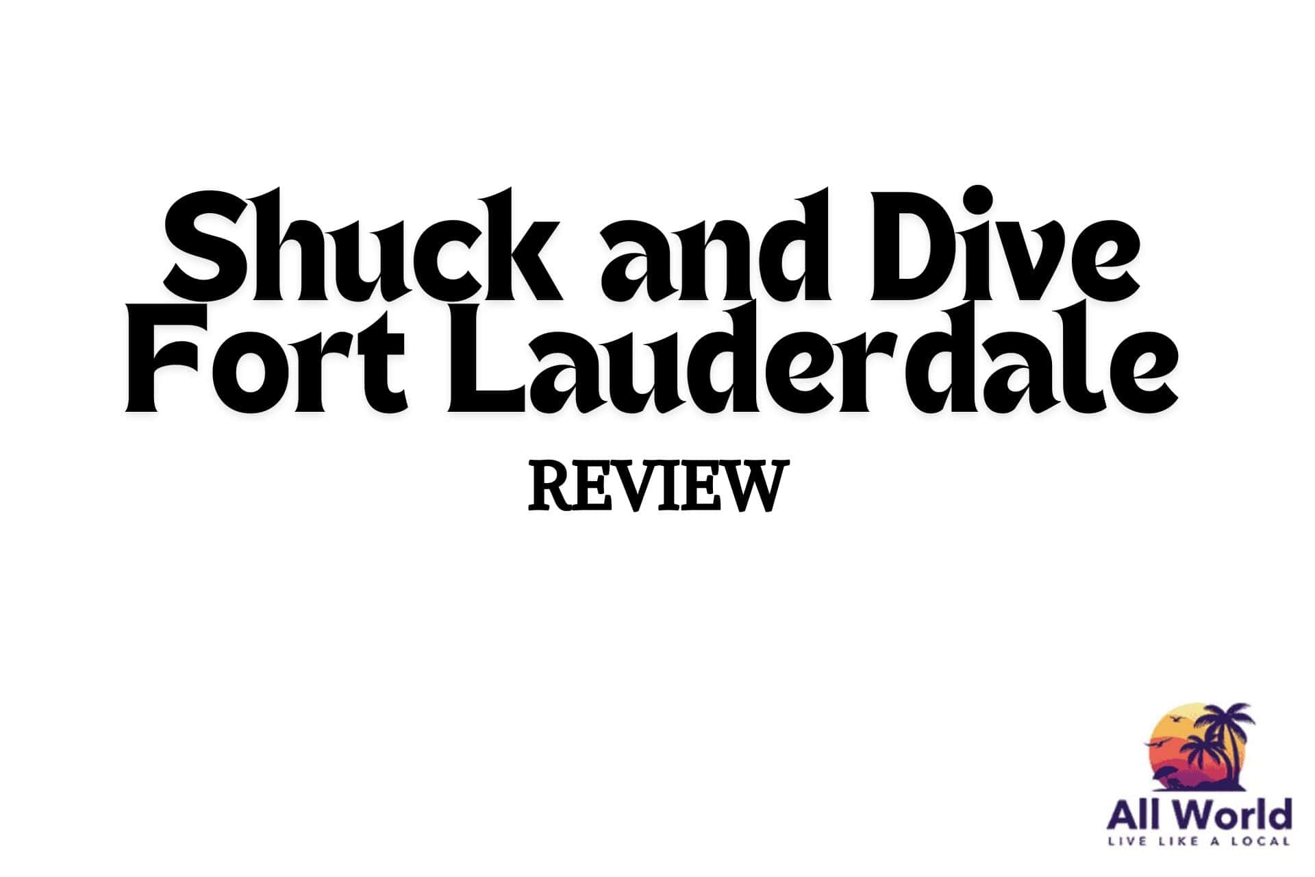 Shuck N Dive Fort Lauderdale - Best Louisiana Cuisine in 954